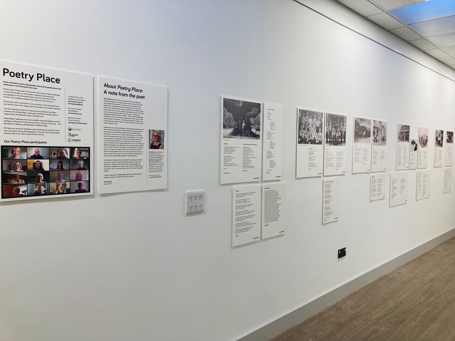 Poetry Place Virtual Exhibition: Library Gallery Tour | Inspire ...