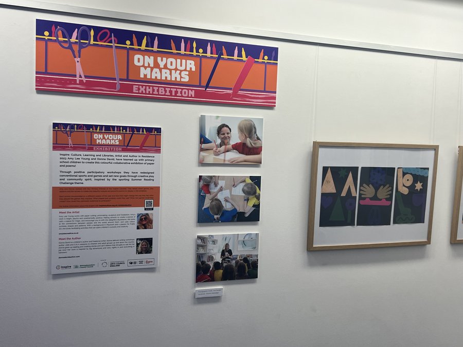 On Your Marks Exhibition at Arnold Library | Inspire - Culture ...